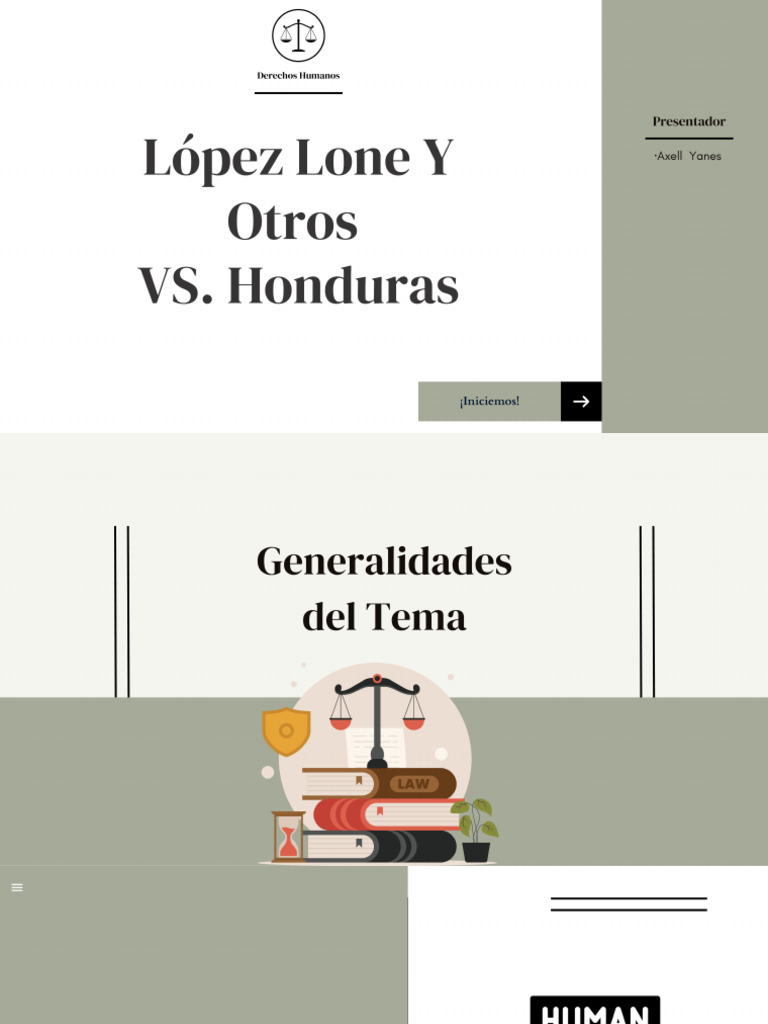 Presentaciion Sobre El Caso LOPEZ LONE (Axell) PDF | PDF