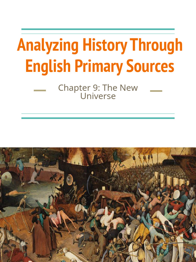 Analyzing History Through English Primary Sources - Chapter 9 - The New ...