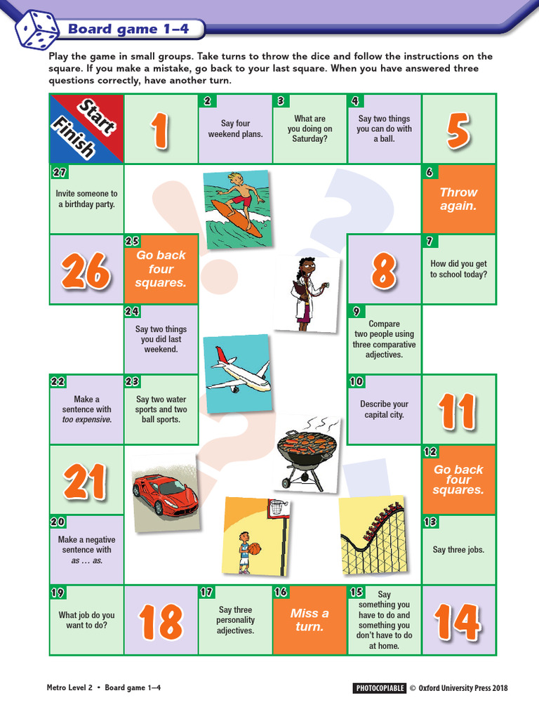 Metro Level 2 Board Games | PDF | Languages | Foreign Language Studies