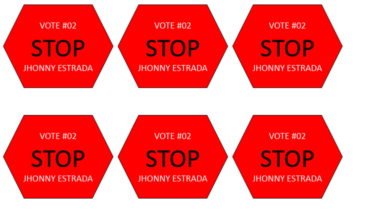 Stop Stop Stop: VOTE #02 VOTE #02 VOTE #02 | PDF