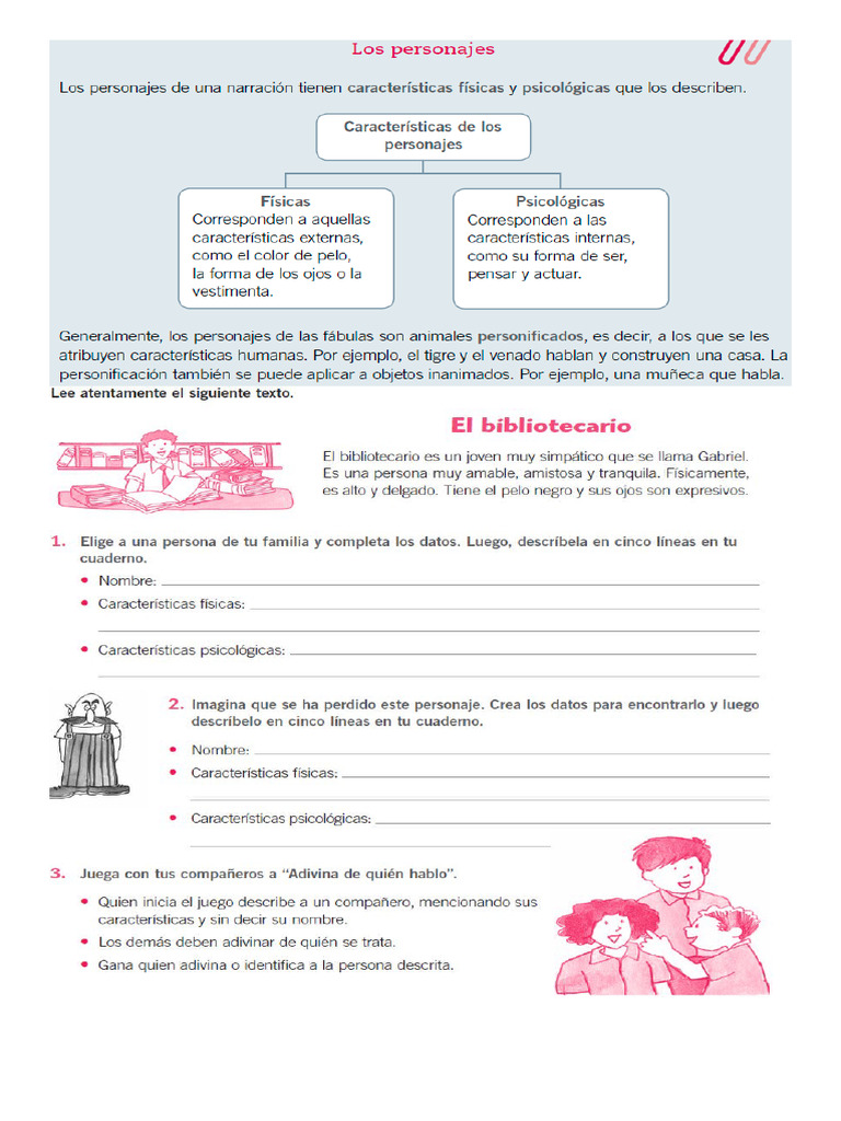 Caracteristicas fisicas y psicologicas | PDF