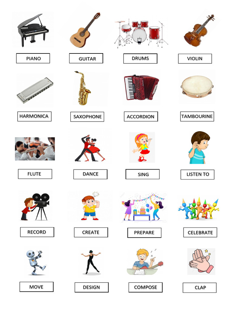 Musical Instrument Connections List | PDF