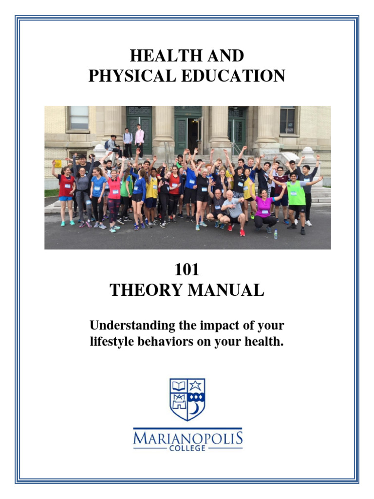 Health and Physical Education Theory Manual Chapter 8 | PDF | Stress ...