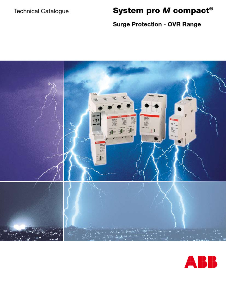 Descarcatoare - OVR - COMPACT | PDF | Lightning | Electrical Engineering
