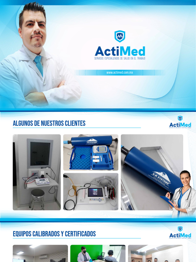 ActiMed Paquetes 2024 | PDF | Examen físico | Medicina CLINICA