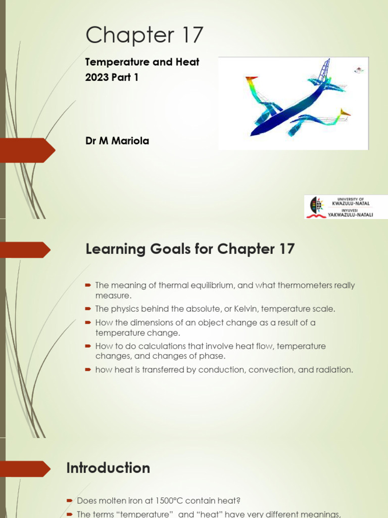 CH 17 Part 12 Video | PDF | Temperature | Heat