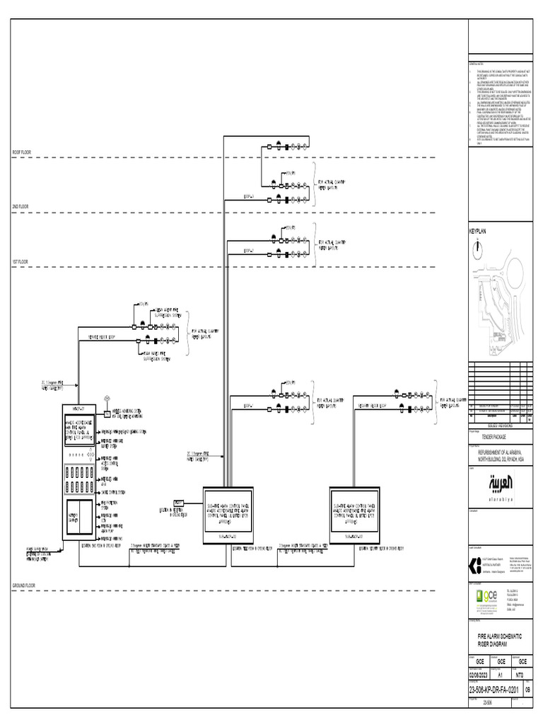 23 506 KP DR Fa 0201 Fire Alarm Schematic | PDF | Building Engineering ...