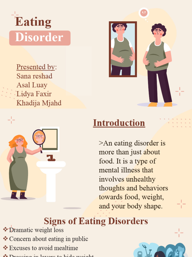 Eating Disorder Presentation Pdf Eating Disorder Anorexia Nervosa