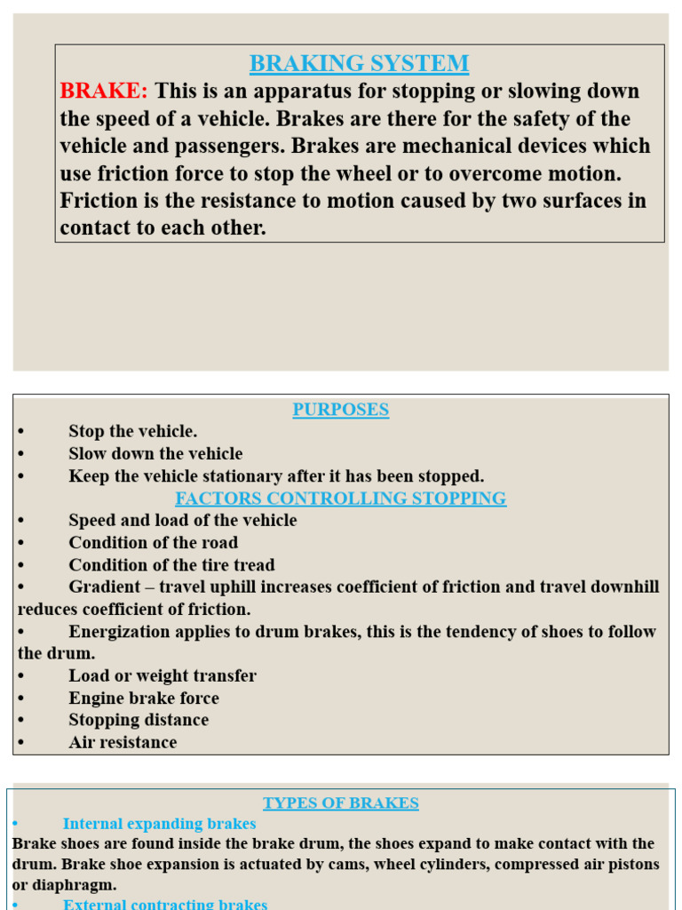 Braking System | PDF | Brake | Vehicles
