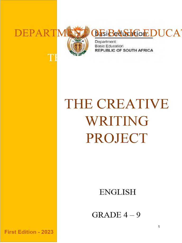 Dbe Get Creative Writing Guides | PDF | Project Based Learning | Learning