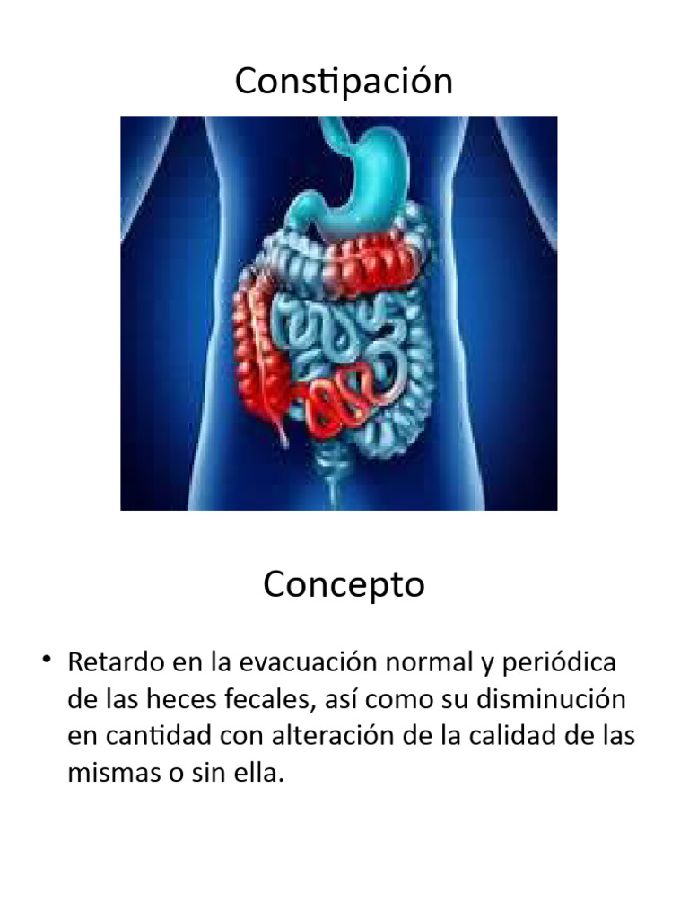 CONSTIPACIÓN | PDF | Estreñimiento | Heces