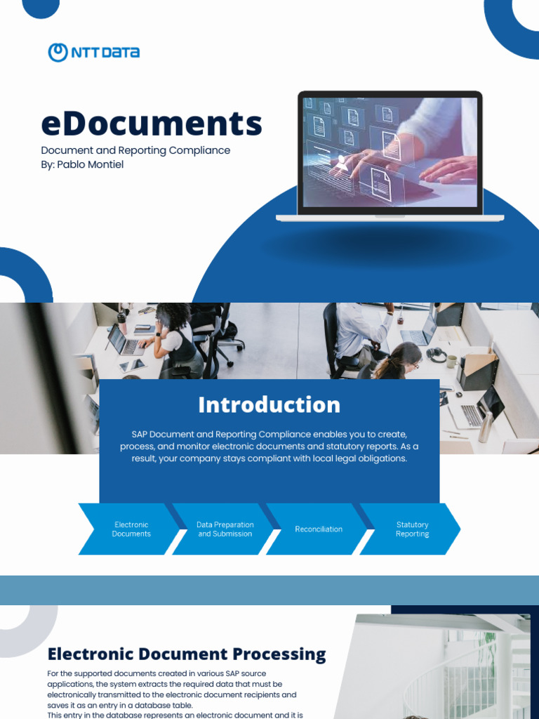 SES Talk - DRC - Edocuments | PDF | Invoice | Service Oriented Architecture