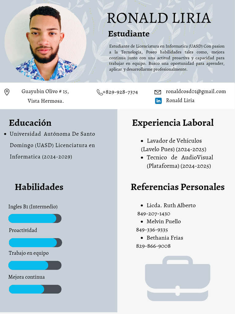 Ronald Liria CV | PDF