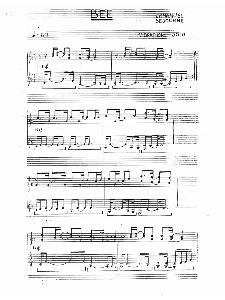 Bee - Emmanuel Sejourn | PDF