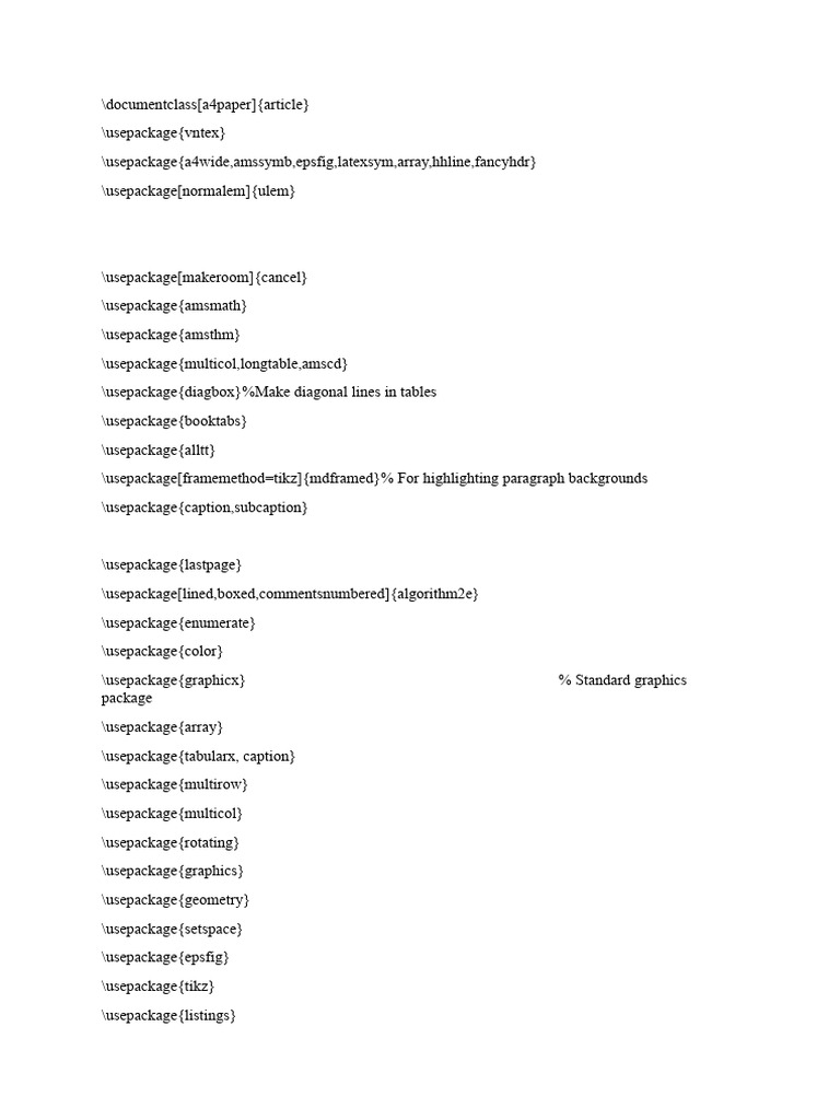 Latex Source | PDF
