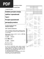 Primjer Psiho Test | PDF