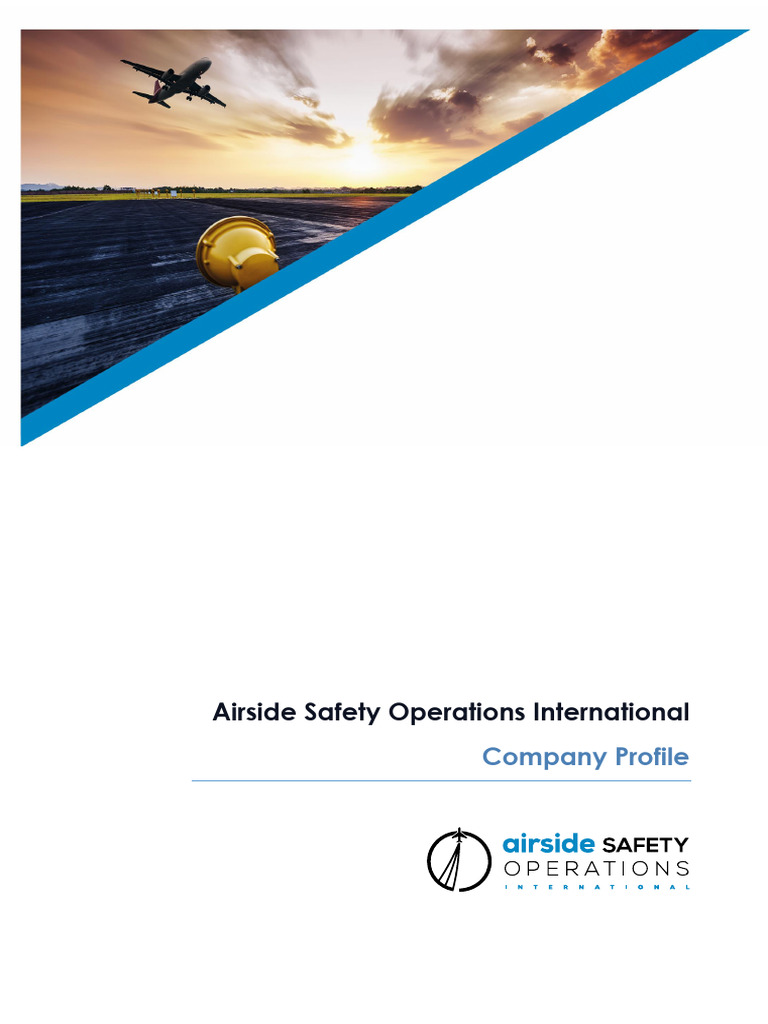 Airside Safety Operations International | PDF | Airport