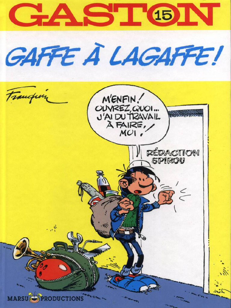 Gaston Lagaffe 15 Gaffe a Lagaffe | PDF