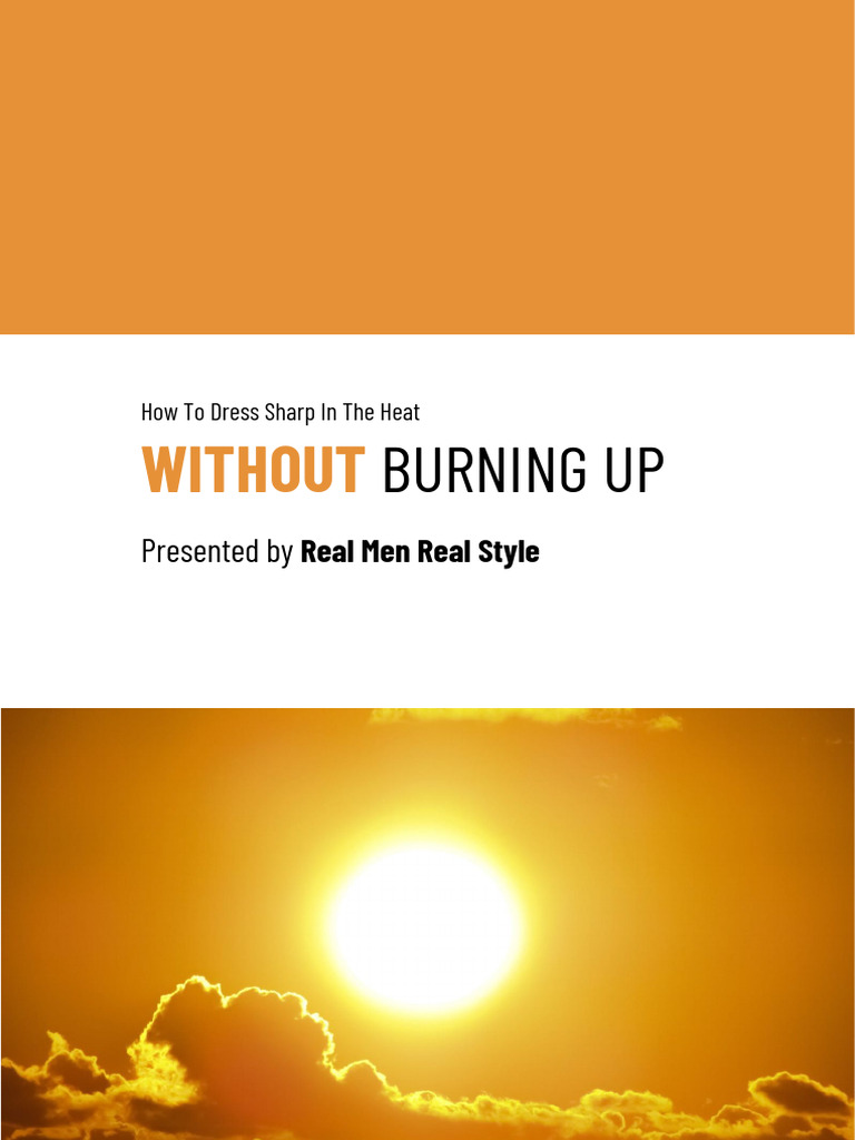 How To Dress Sharp Without Burning Up | PDF | Clothing | Yarn