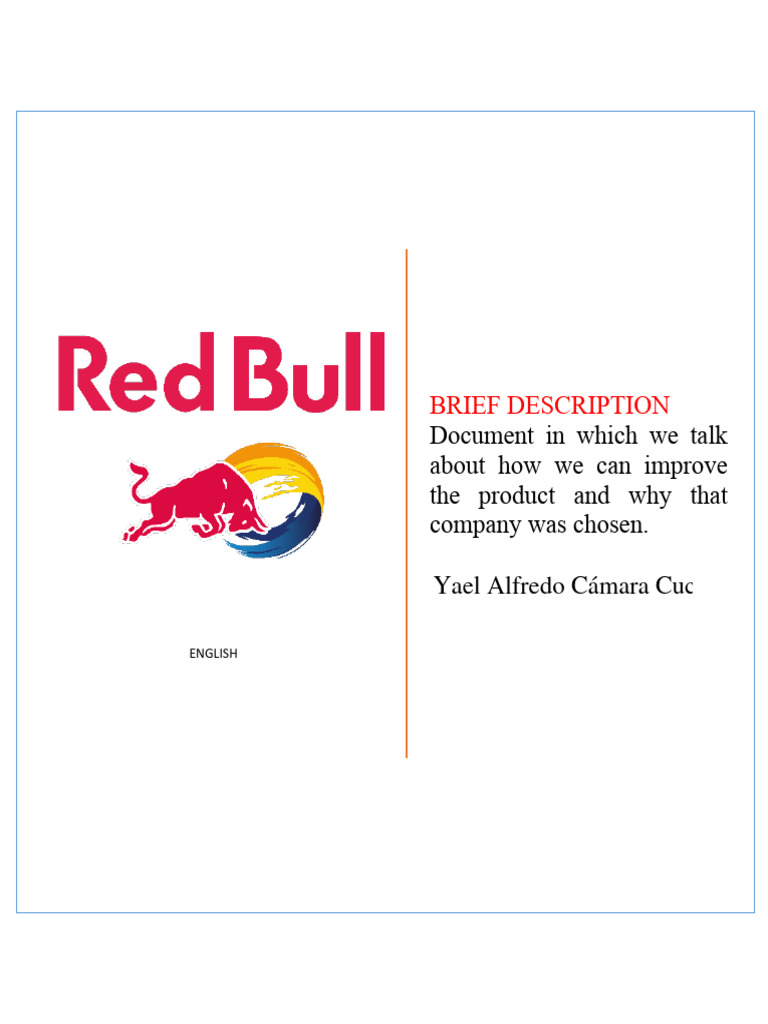 Red Bull Ingles | PDF