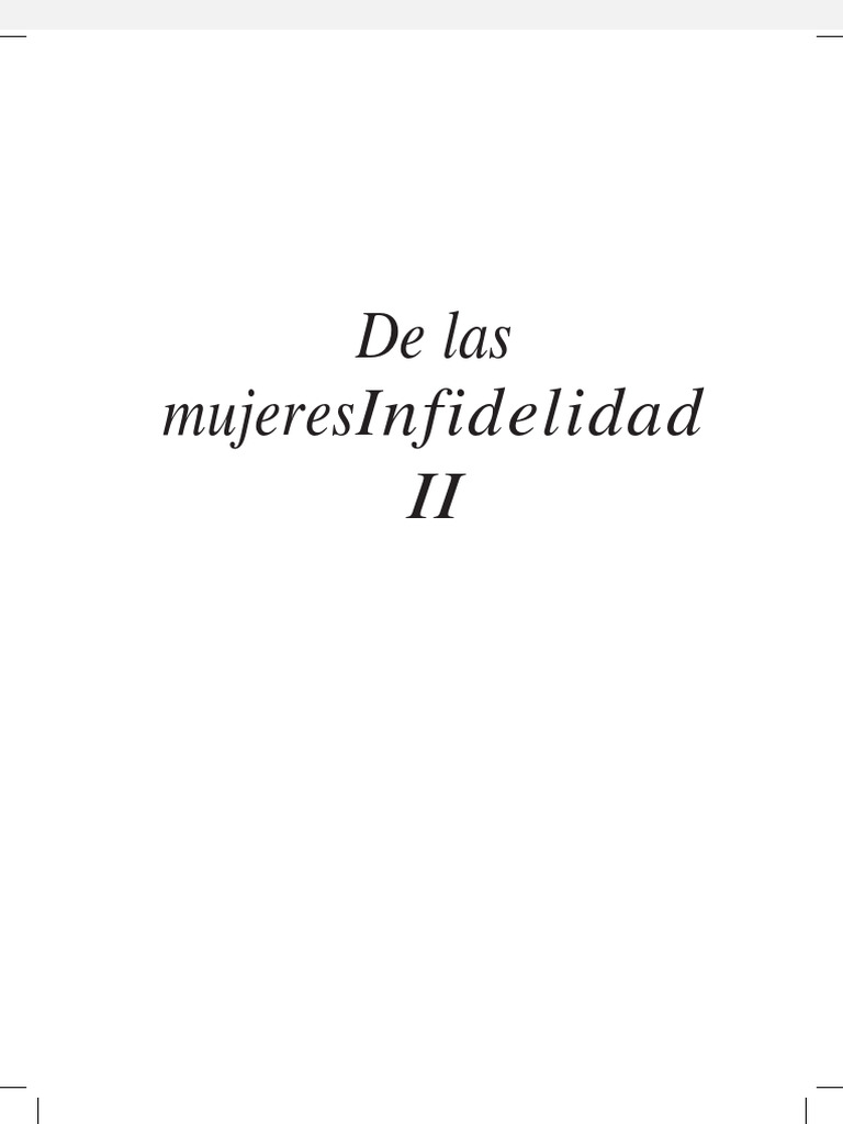 La Infidelidad de La Mujer 2, Romper El Limbo - Michelle Langley | PDF ...