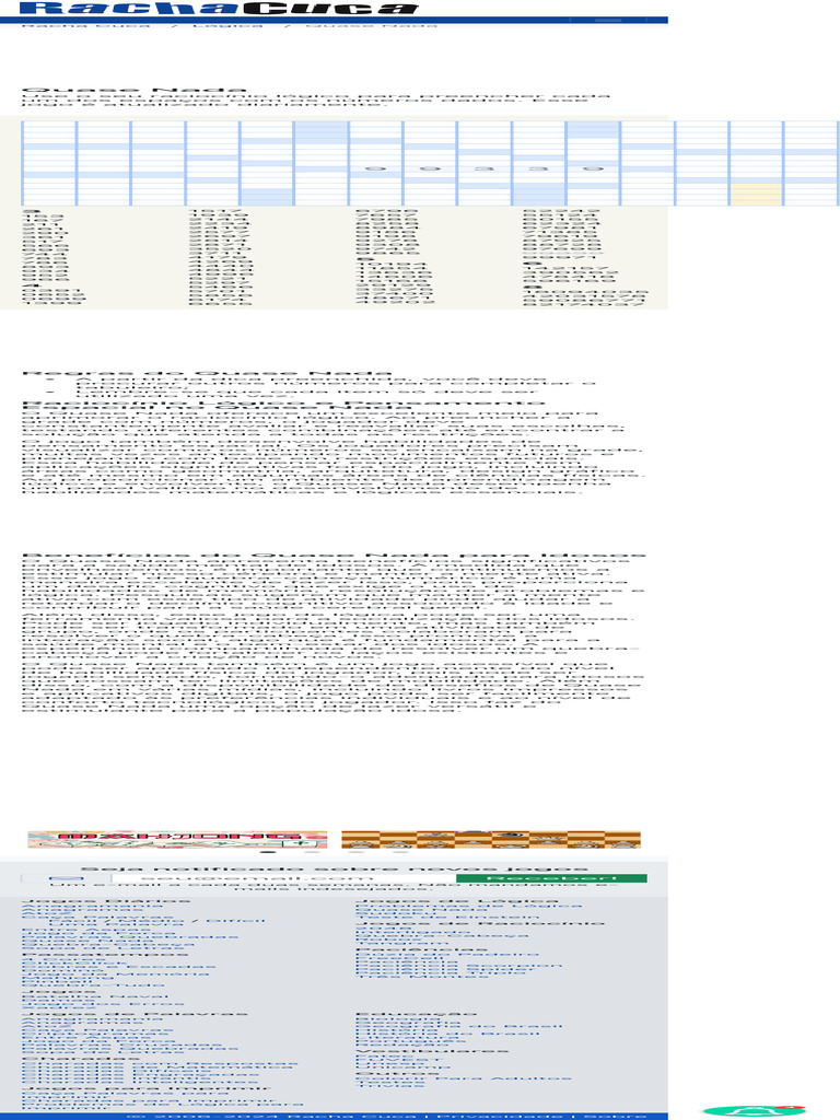 Quase Nada - Racha Cuca 2 | PDF | Cognição | Física