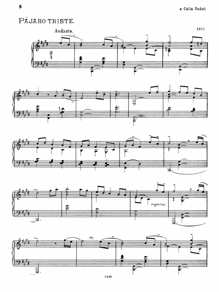 Pajaro Triste | PDF