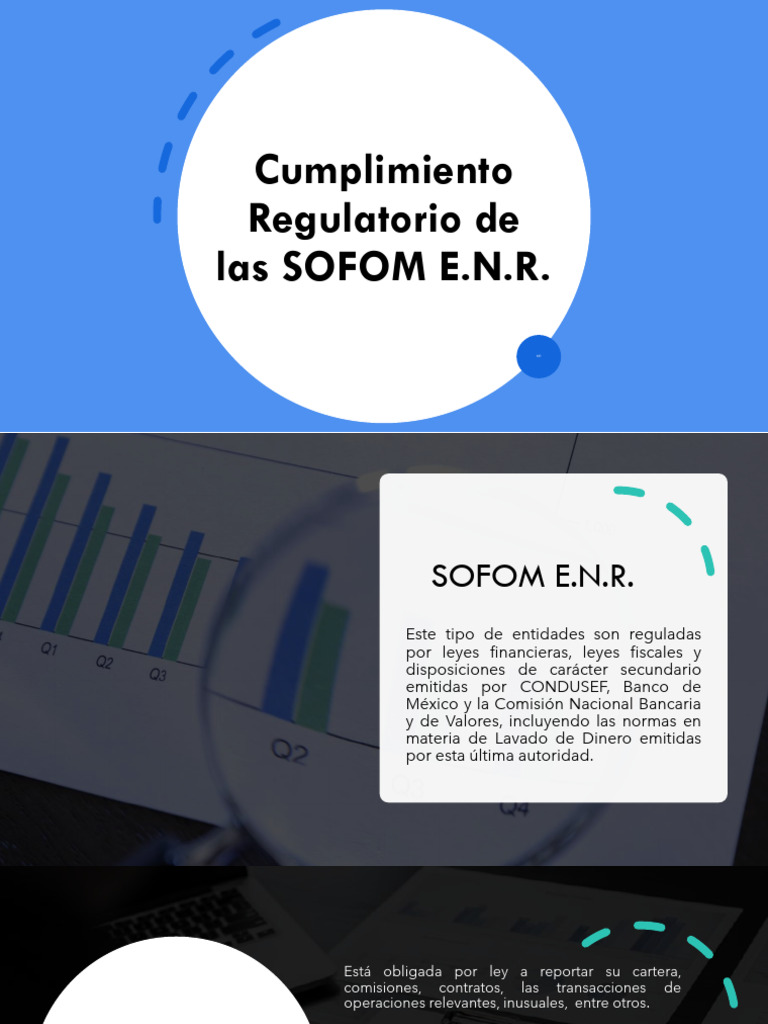 Cumplimiento de Las SOFOM ENR | PDF | Bancos | Usuario (informática)