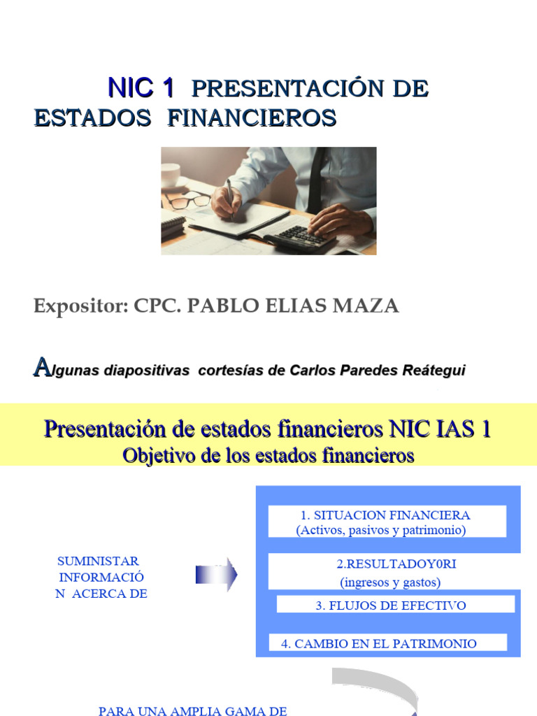 Nic 1.Ppt Clase Metrica | PDF | normas internacionales de INFORMACION FINANCIERA | Contabilidad