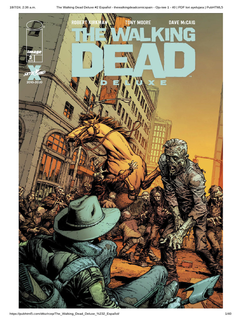 The Walking Dead Deluxe #2 Español - Thewalkingdeadcomicspain - Oju-Iwe ...
