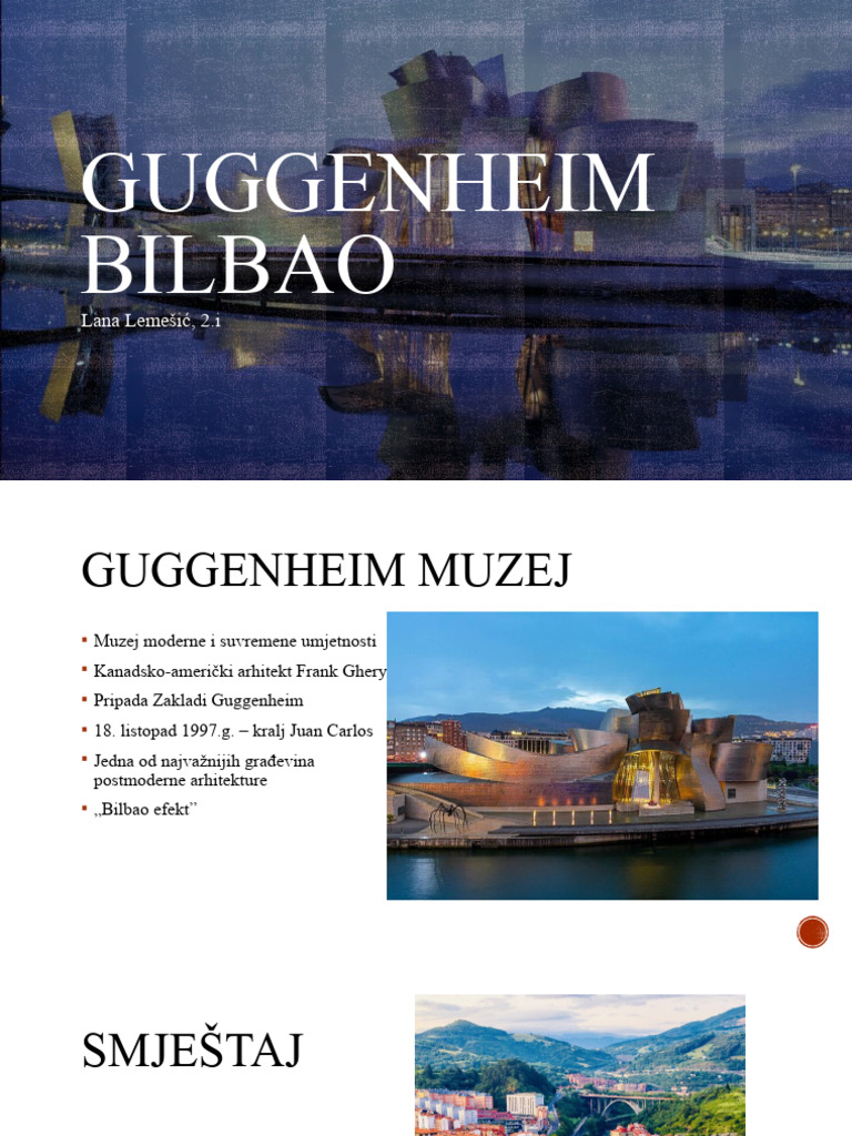 Guggenheim Bilbao | PDF