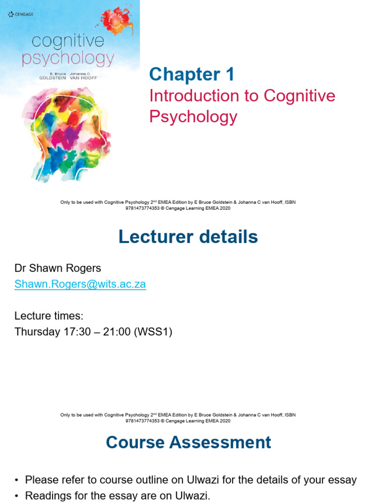 Week 1 - Part 1 2024 - Wits Plus | PDF | Cognition | Behaviorism