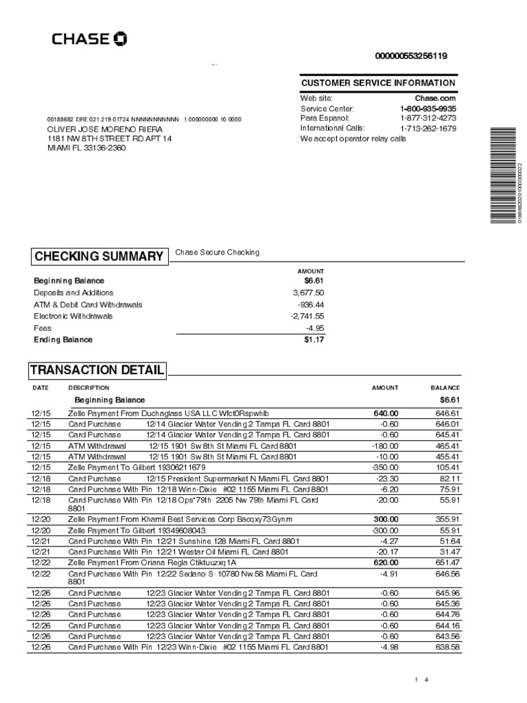 List | PDF | Automated Teller Machine | Receipt