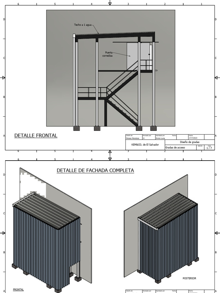 Detalle de Gradas | PDF