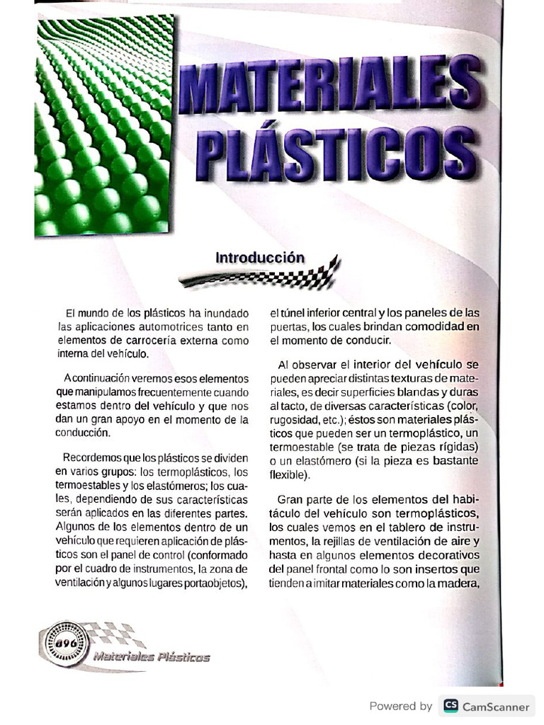 Materiales Plasticos | PDF