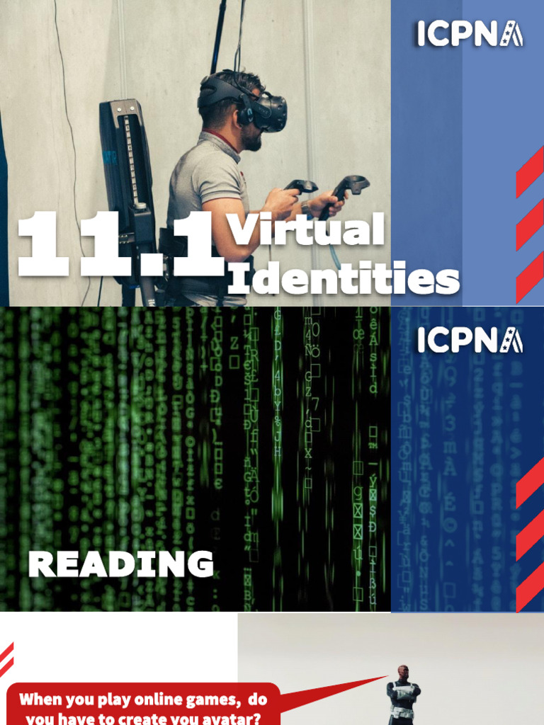 11.1 - Virtual Identities | PDF | Linguistics | Human Communication