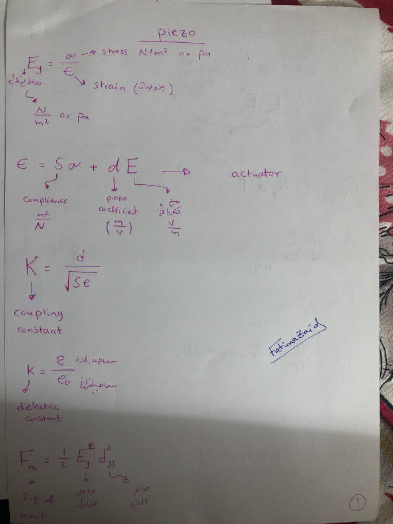 Smart Material Piezoelectric | PDF