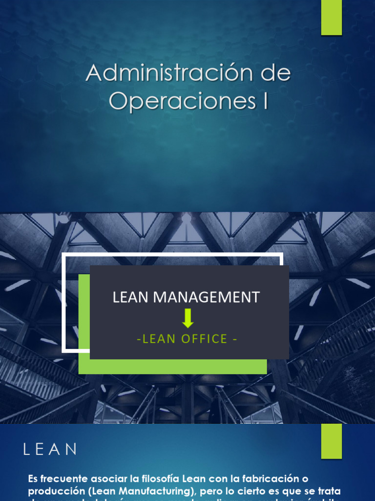 2022 UI F Lean Office | PDF | Lean Manufacturing | Economias