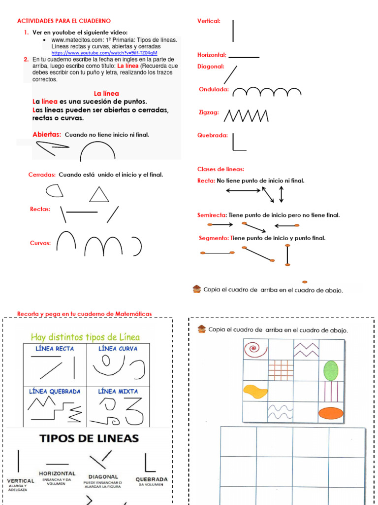 La Línea L Línea L: A Es Una Sucesión de Puntos. As Líneas Pueden Ser ...