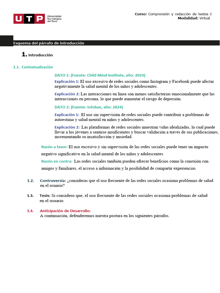 Esquemas de Producción de Las Estrategias Argumentativas Estudiadas Semana 17 | PDF | Servicio ...
