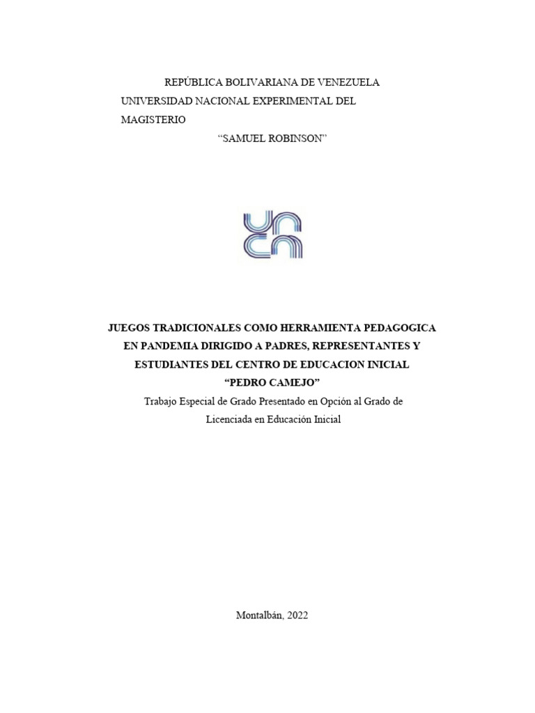 Cindia Listo | PDF | Educación de la primera infancia | Aprendizaje