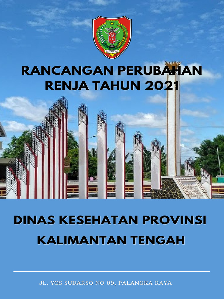 Renja 2021 Dinkes Prov Kalteng | PDF
