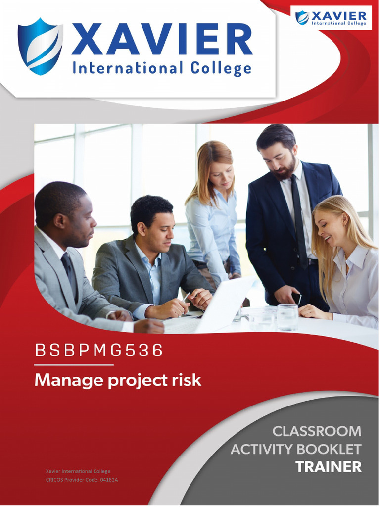 BSBPMG536 CABT FV v1.1 | PDF | Risk | Risk Management