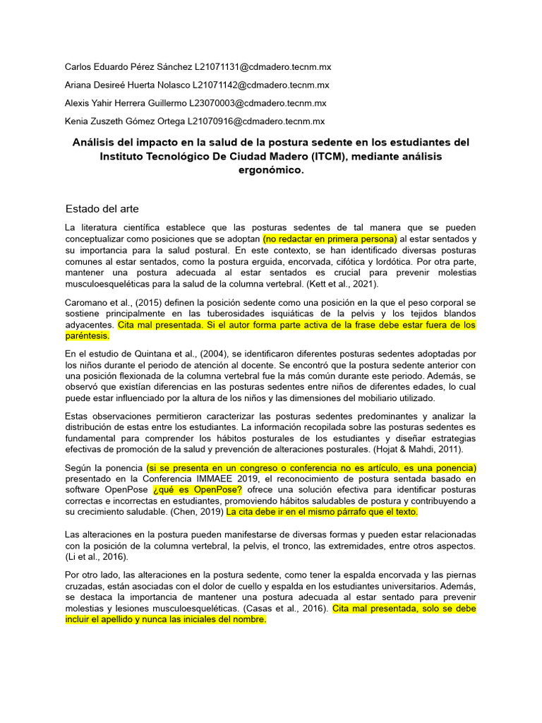 T112 Equiponaranja Tarea3. | PDF | Dolor | Medicina CLINICA