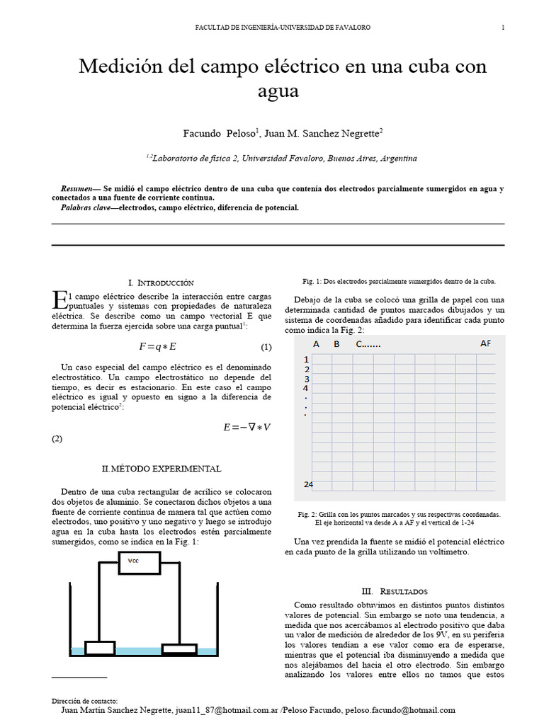 tp5 Campo Elec | PDF | Electricidad | Campo eléctrico