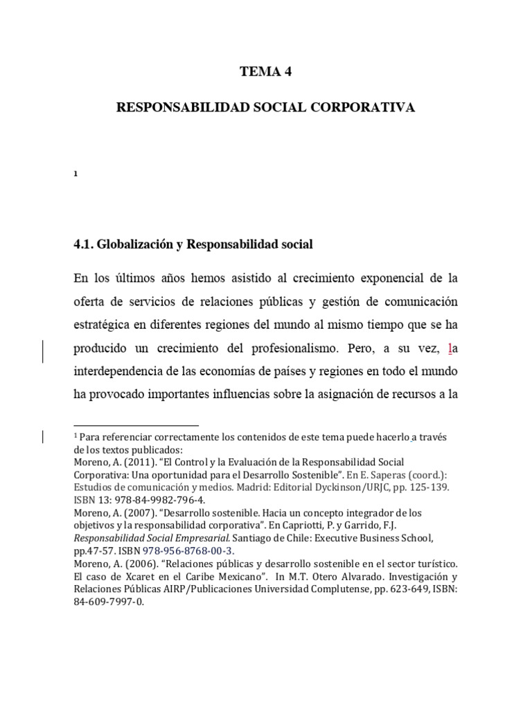 TEMA 4_RSC_ REPUTACION_9_07_2019 | PDF | Desarrollo sostenible | Sustentabilidad