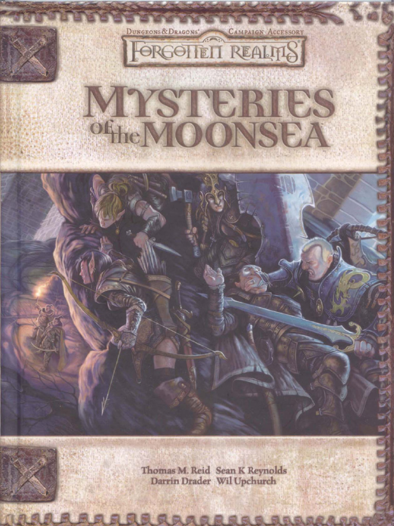 Mysteries of The Moonsea | PDF