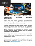 10 Perangkat Lunak Komputer Dan Fungsinya Beserta Gambarnya | PDF