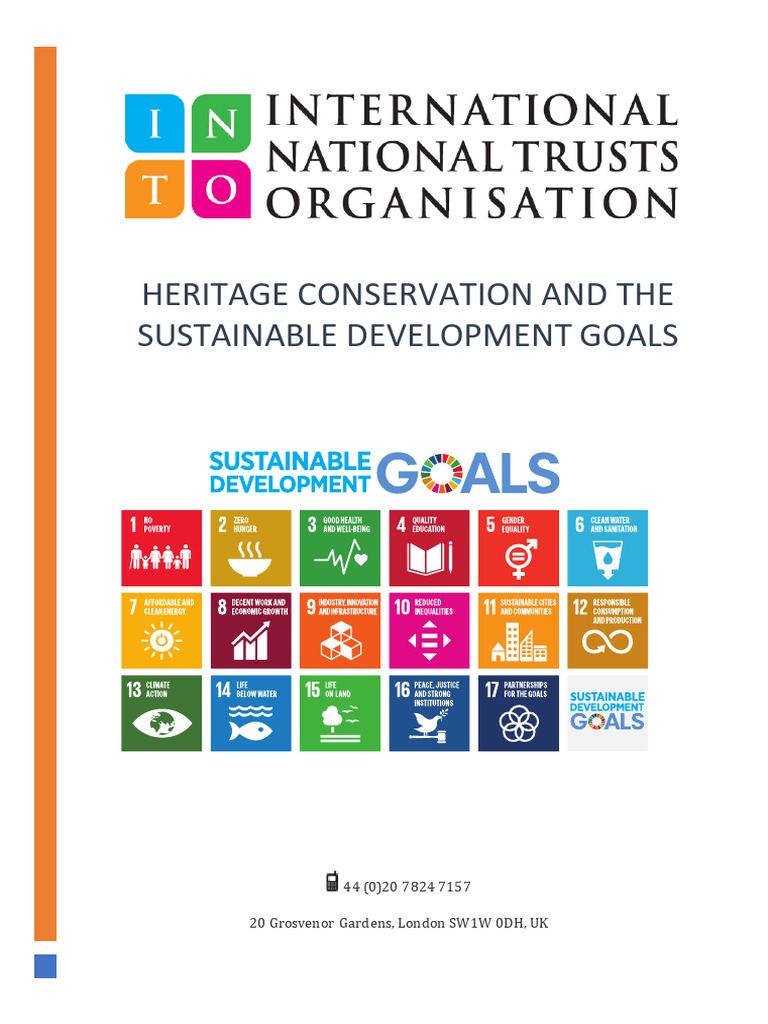 Heritage Conservation & SDGs Impact | PDF | Sustainability ...
