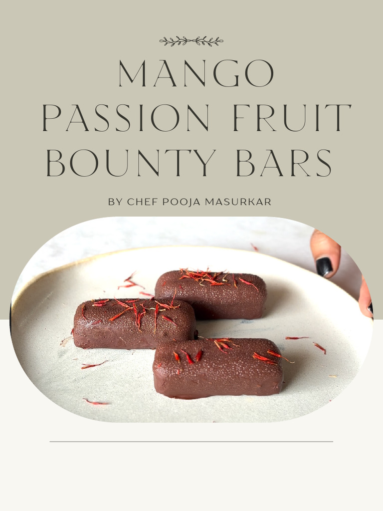 Mango Bounty Bars | PDF